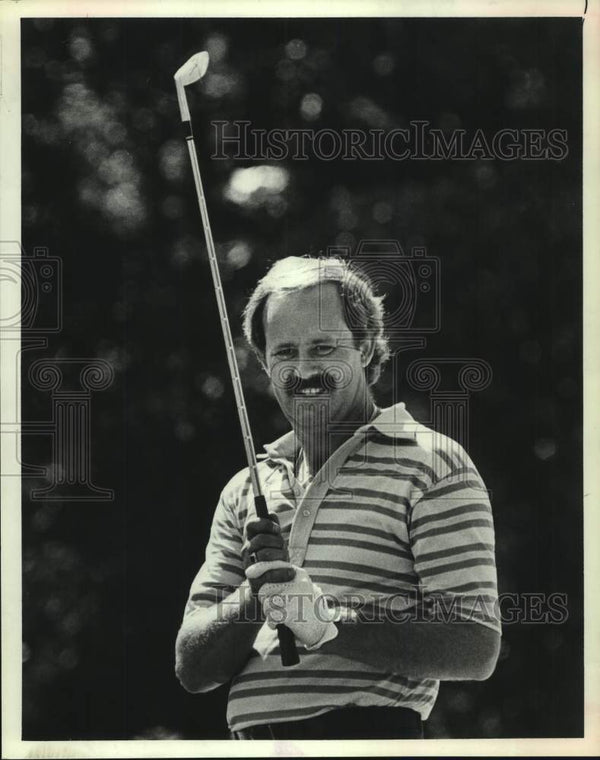 1982 Press Photo Golfer Bob Shearer in action - hcs23262 - Historic Images