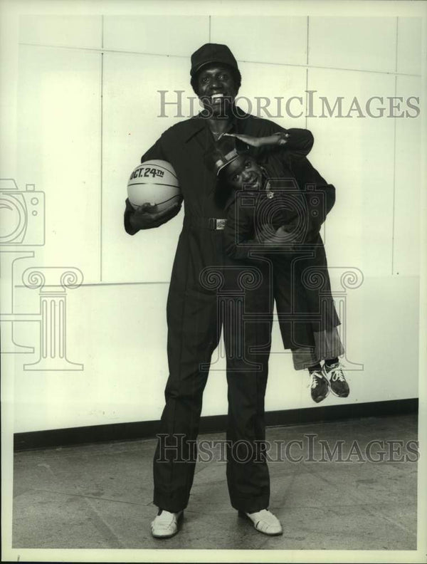 1979 Press Photo Former Harlem Globetrotters basketball player ...