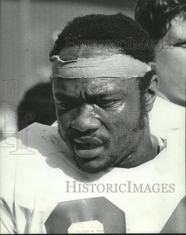 1977 Press Photo San Francisco 49ers football running back Delvin ...