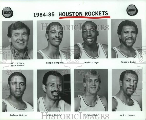 1984 Press Photo Houston Rockets basketball head shots - hcs25652 ...