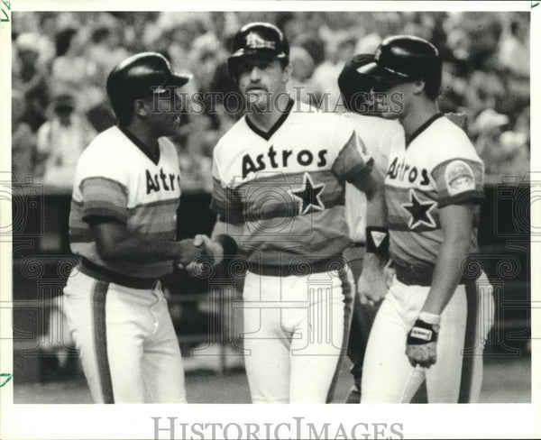 1986 Press Photo Houston Astros baseball player Denny Walling is ...