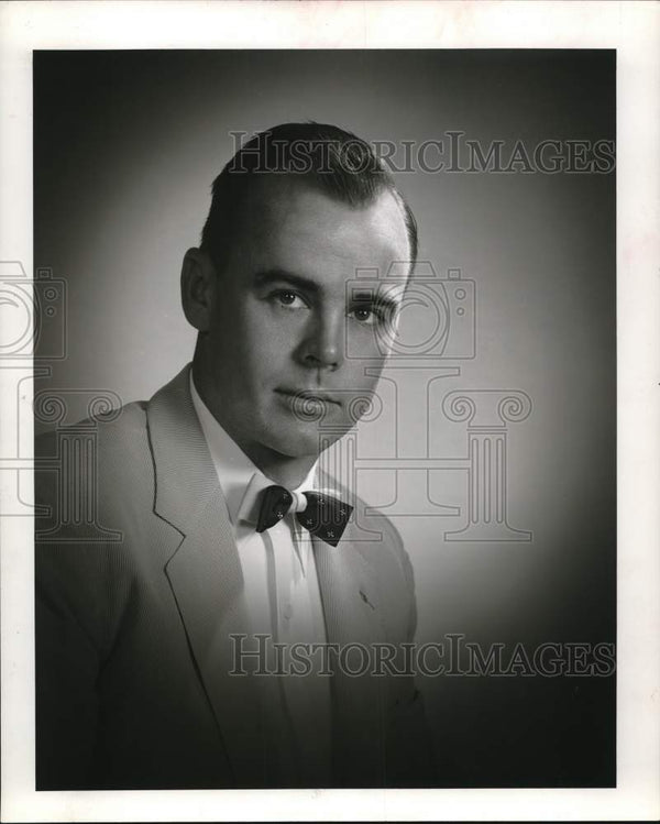 1957 Press Photo Houston Real Estate Board vice president David L ...