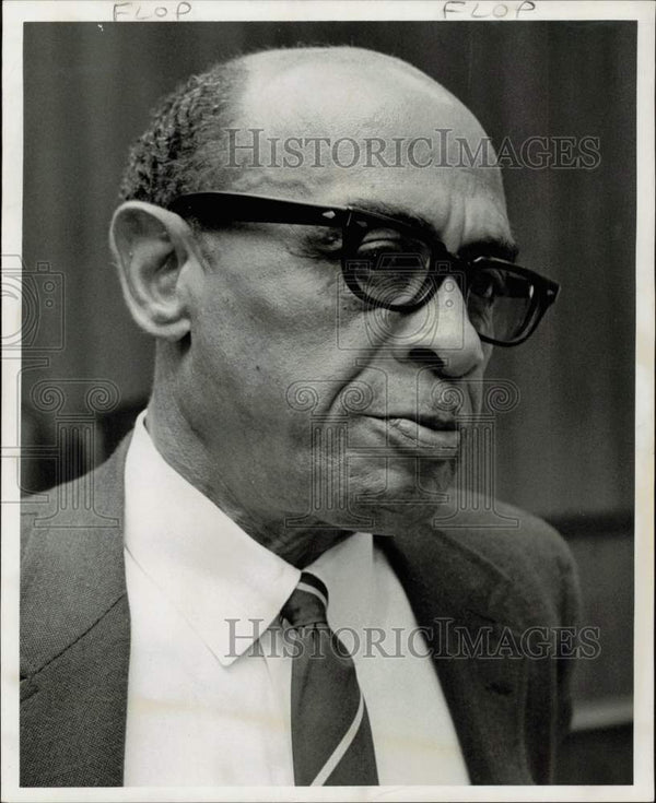 1972 Press Photo Lawyer Heman M. Sweatt - hpa30427 - Historic Images