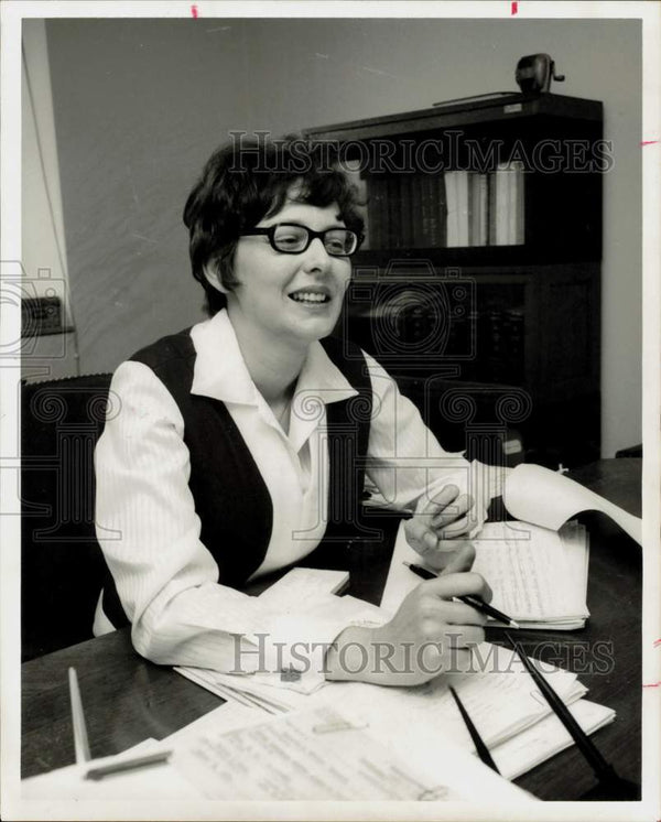 1970 Press Photo Federal attorney Mary Sinderson, Texas - hpa71401 ...