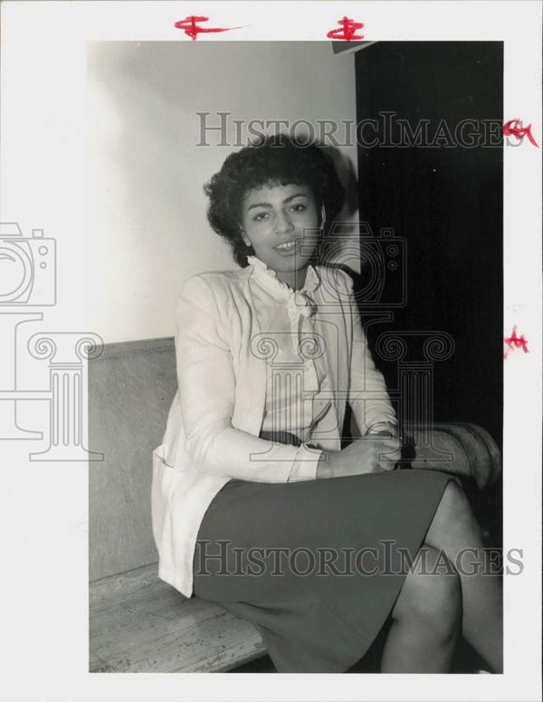 1985 Press Photo Eva Singleton, charged with murder, Texas - hpa71643 ...