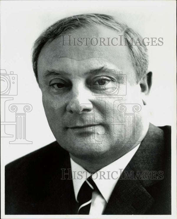 1977 Press Photo Georg Leber, Minister of Defense for West Germany ...