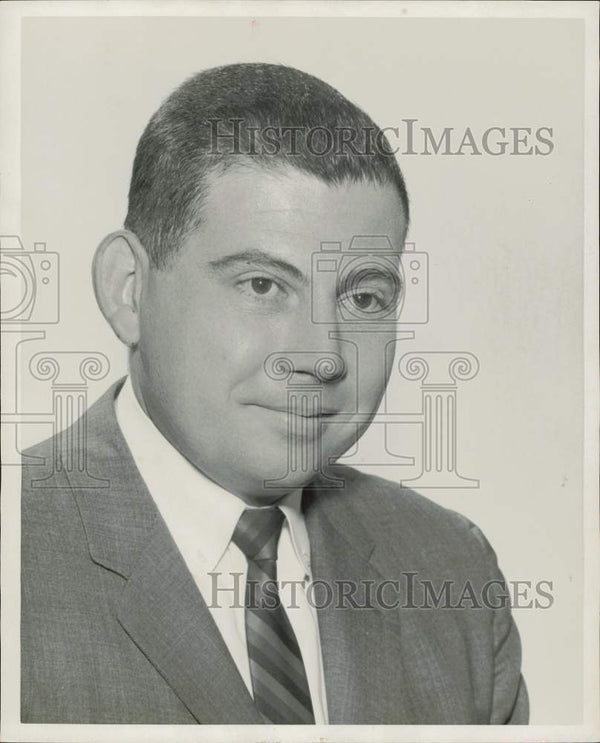1962 Press Photo Frank Peck, Houston's Pepsi-Cola vice president ...