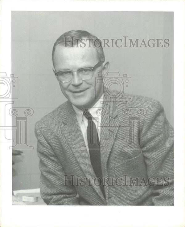 1964 Press Photo Charles R. Ross, Federal Power Commissioner ...