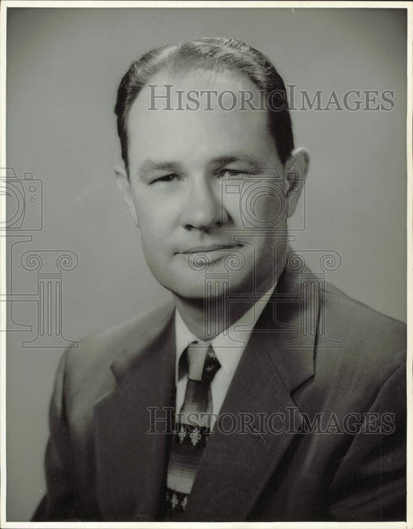 1960 Press Photo Robert Nesmith, head of Robert E. Nesmith Engineering ...