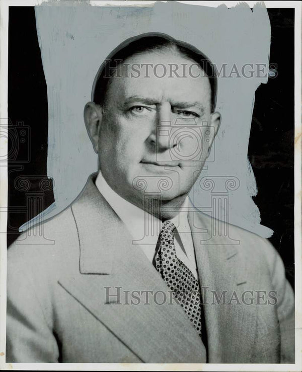 1955 Press Photo Admiral Ben Moreell, Jones and Laughlin Steel board ...