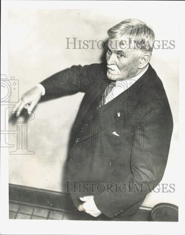 1935 Press Photo Dr. John F. Condon During Lindbergh Baby Kidnapping ...