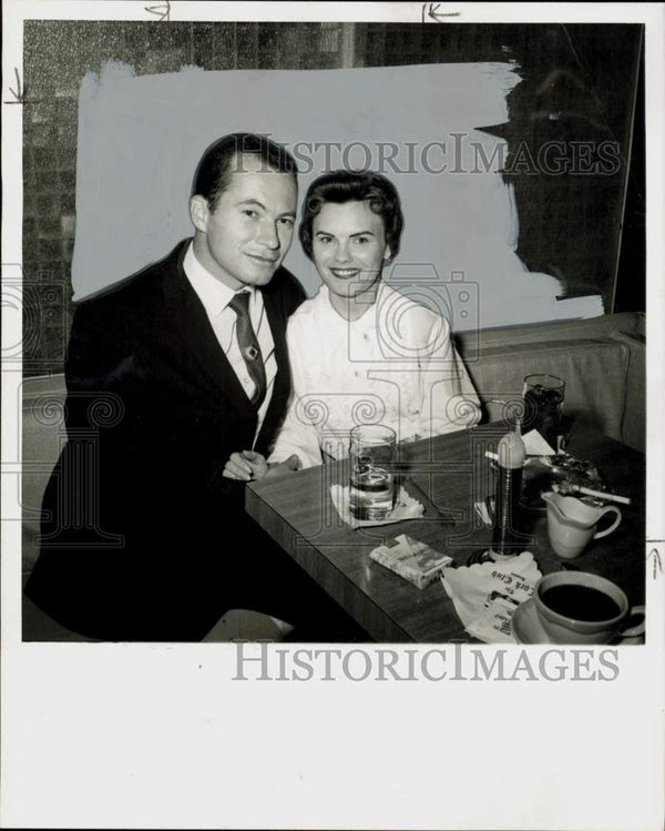 1959 Press Photo Bill and Pat Kristynik celebrate anniversary at Kork ...