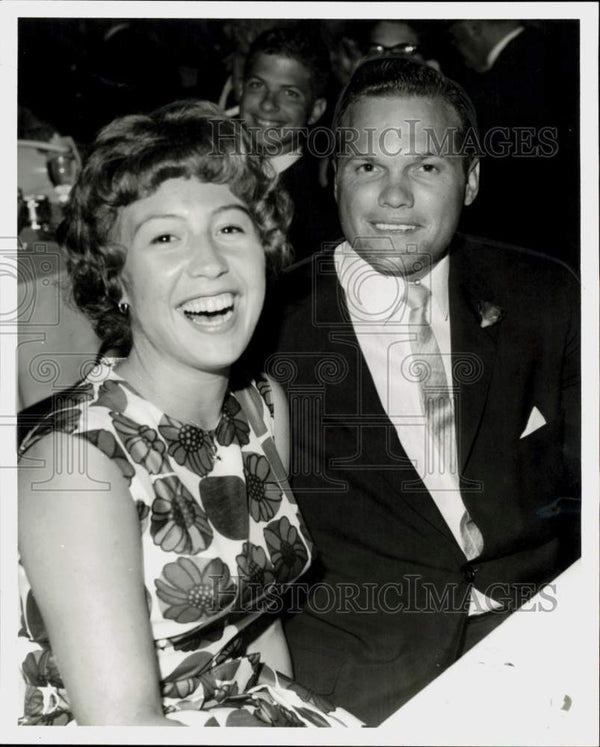1962 Press Photo Lucy Lee and Key Moore attend Gaynor show in Houston ...