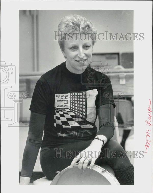 1982 Press Photo Choreographer Mary Martha Lappe - hpa93246 - Historic ...