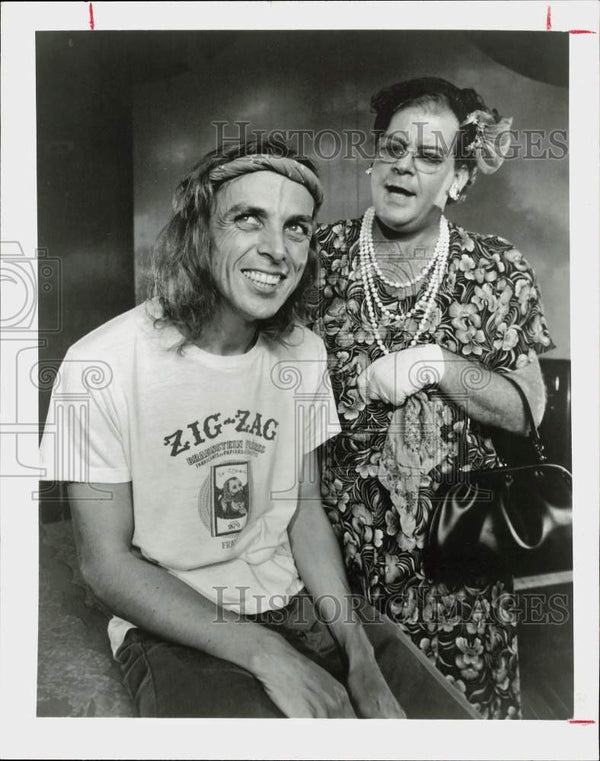 1984 Press Photo Jaston Williams & Joe Sears in "Greater Tuna" Play ...