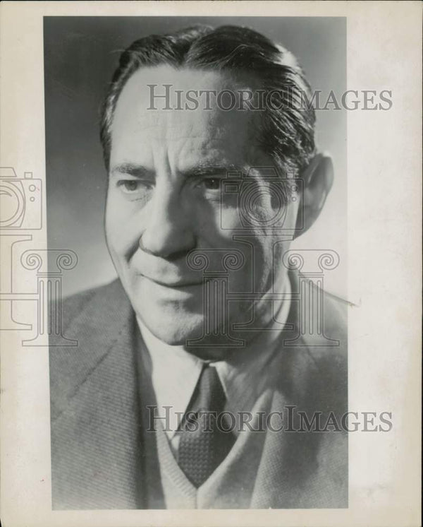 1957 Press Photo Actor Joseph Buloff - hpp11105 - Historic Images