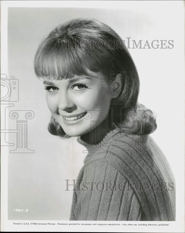 1966 Press Photo Actress Debbie Watson - hpp12245 - Historic Images