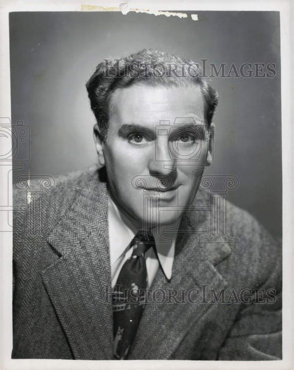 1958 Press Photo Actor William Bendix - hpp14152 - Historic Images