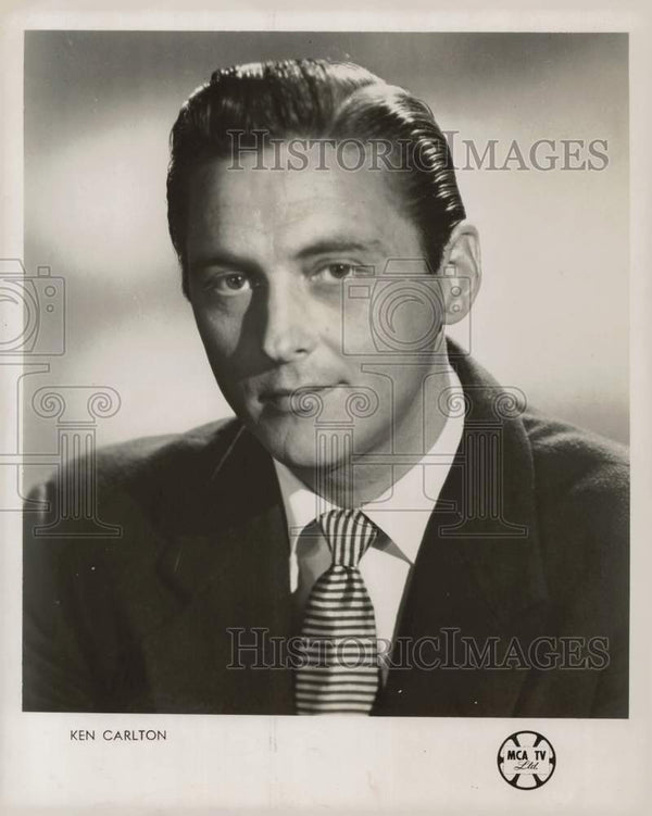 1955 Press Photo Ken Carlton, film star. - hpp14245 - Historic Images