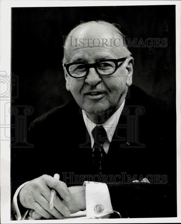 1974 Press Photo Dorsey Hardeman, Former Senator, Texas Water Rights ...