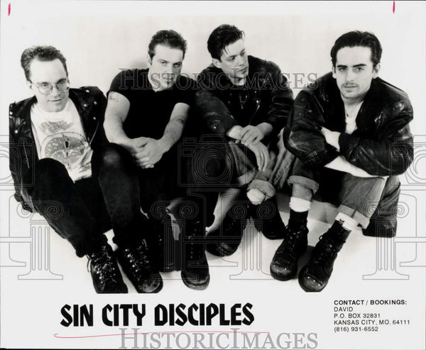 1991 Press Photo Sin City Disciples, Music Group - hpp22214 - Historic ...