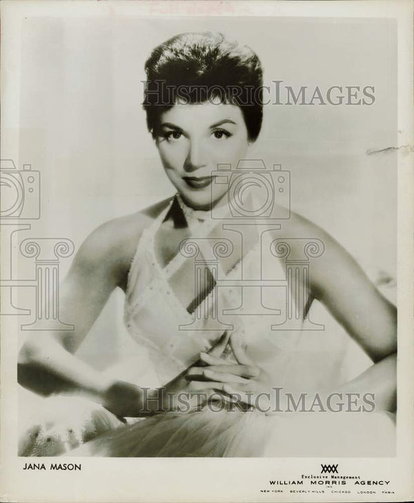 1958 Press Photo Singer Jana Mason - hpp23495 - Historic Images