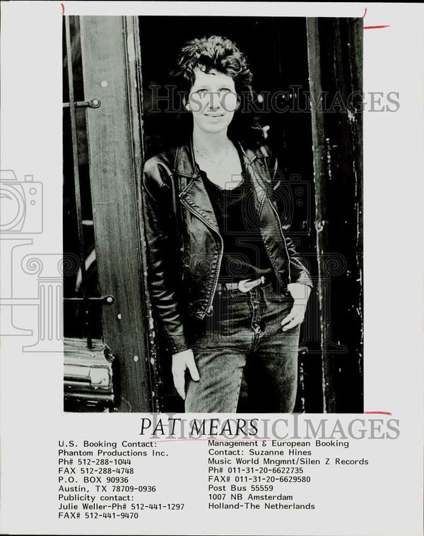 1993 Press Photo Pat Mears - hpp24734 - Historic Images