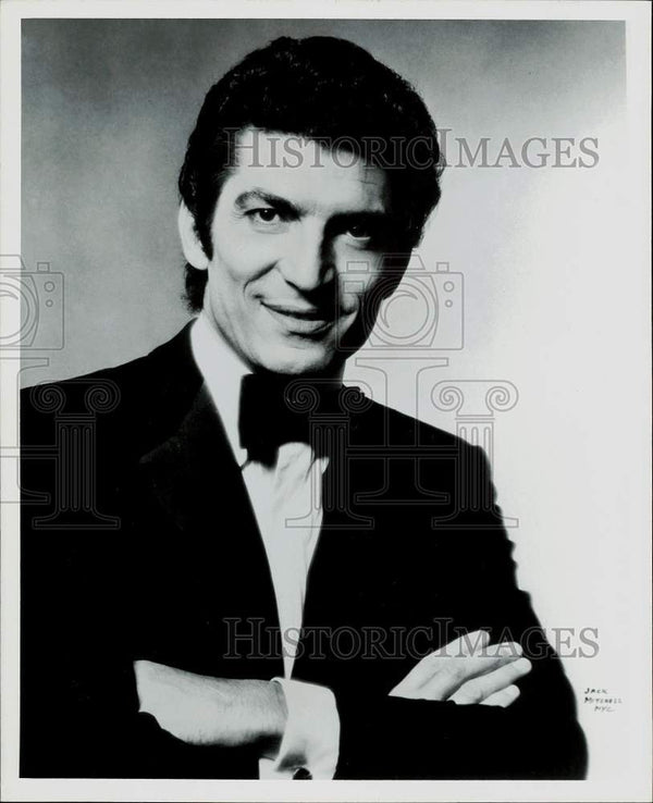 1973 Press Photo Singer Sergio Franchi - hpp25224 - Historic Images