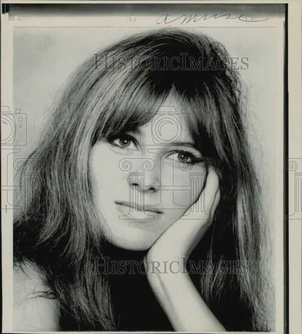 1968 Press Photo Actress Jane Merrow - hpp29976 - Historic Images