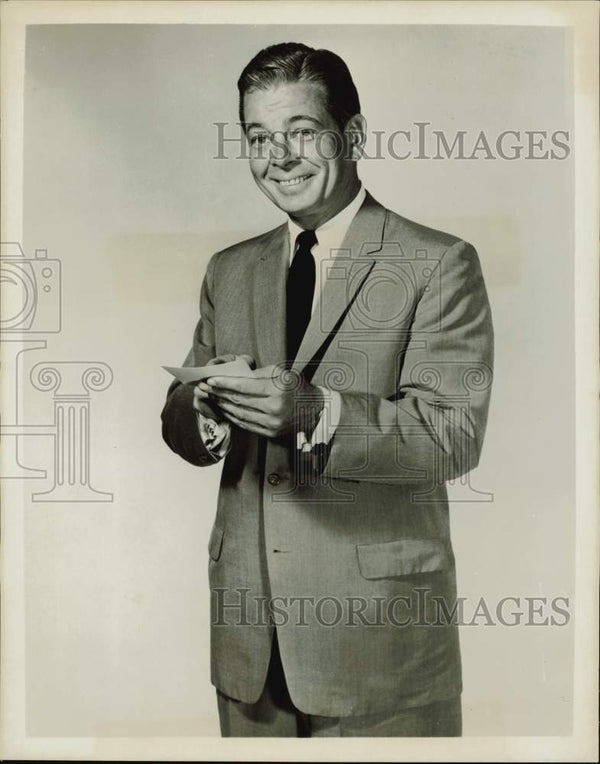 1957 Press Photo Bill Nimmo, Emcee & TV Quiz Show Host - hpp30146 ...