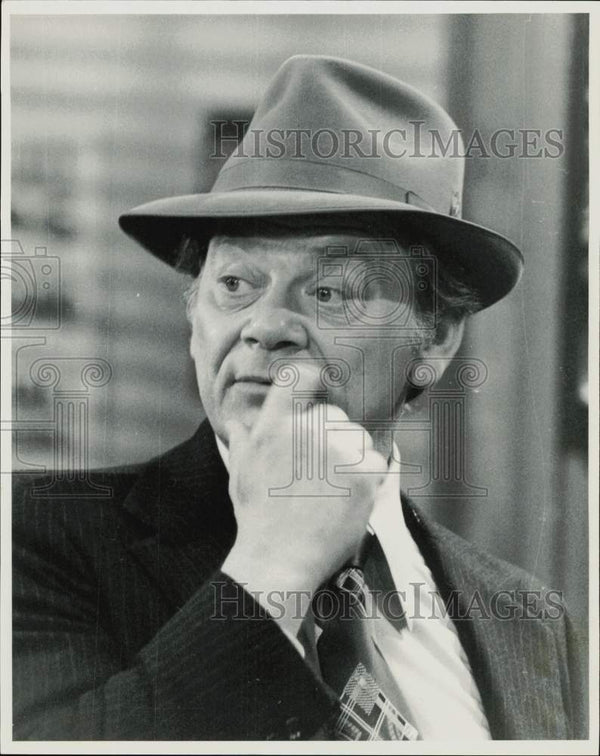 Press Photo Actor George Murdock on "Barney Miller" - "Inquisition ...