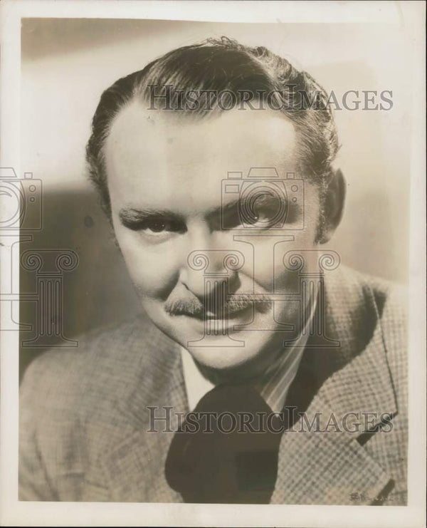 1954 Press Photo Actor Albert Dekker - hpp30771 - Historic Images