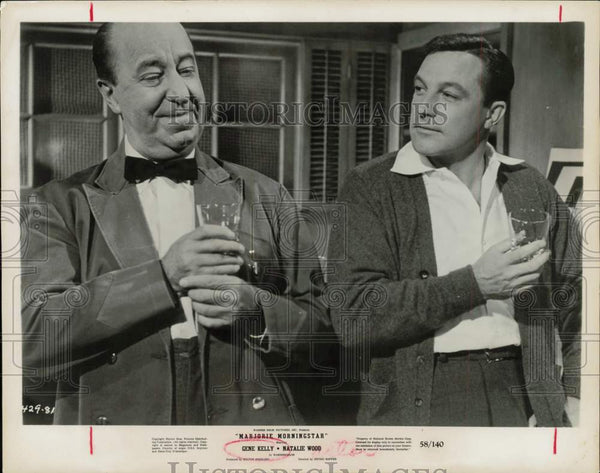 1958 Press Photo Ed Wynn & Gene Kelly in "Marjorie Morningstar" - hpp3 ...