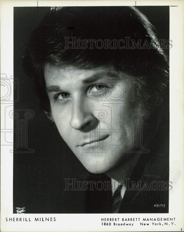1972 Press Photo Sherrill Milnes, Opera Baritone - hpp31737 - Historic ...