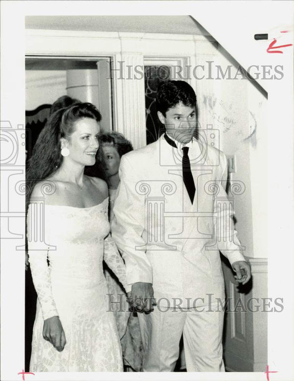 1987 Press Photo Actor Peter Reckell Marries Dale Kristen - hpp31926 ...