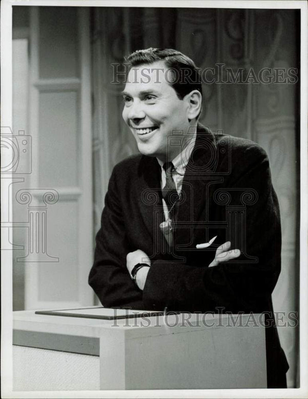 1958 Press Photo Gene Rayburn, TV Emcee - hpp31994 - Historic Images
