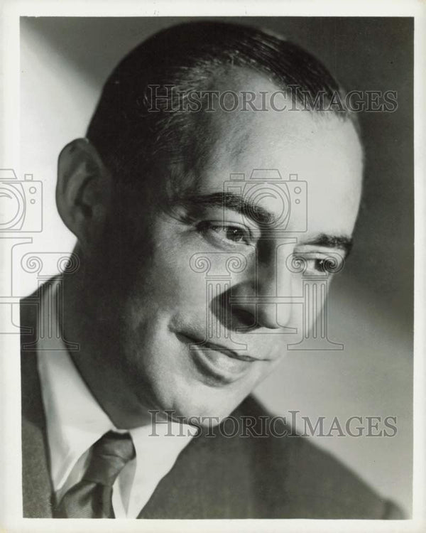 1956 Press Photo Composer Richard Rodgers - hpp33667 - Historic Images