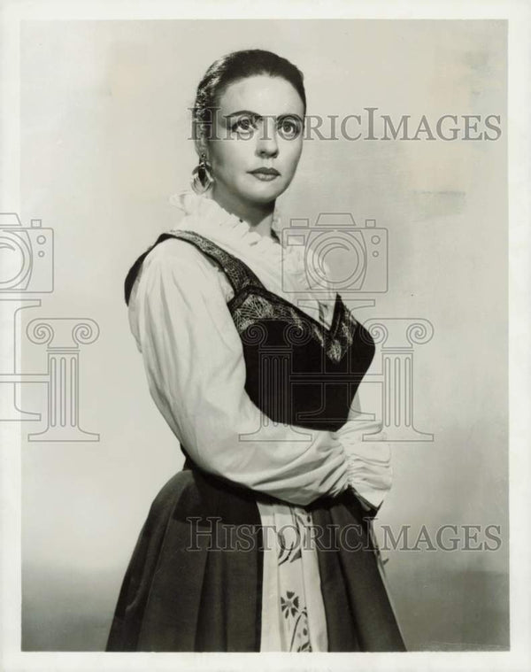 1960 Press Photo Mezzo-Soprano Nell Rankin - hpp34121 - Historic Images
