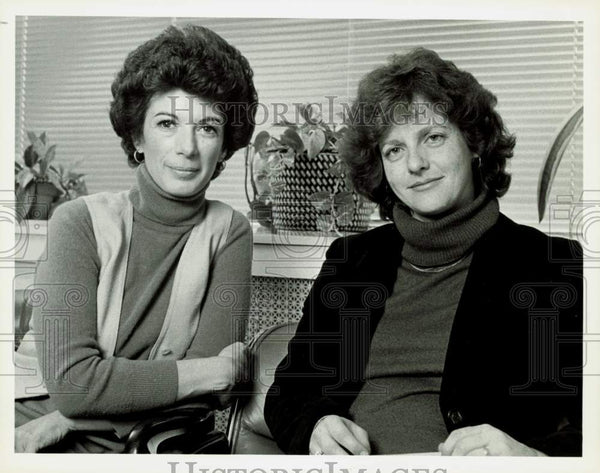 Press Photo Betty Rollin & Mrs. Sally Barlow Perez in "Women Like Us ...