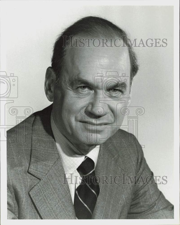 Press Photo Edwin Newman, NBC News - hpp35622 - Historic Images