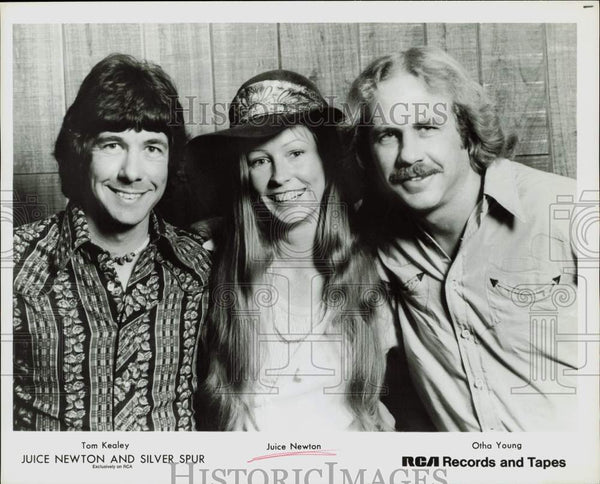 Press Photo Juice Newton and Silver Spur - Tom Kealey, Juice Newton ...