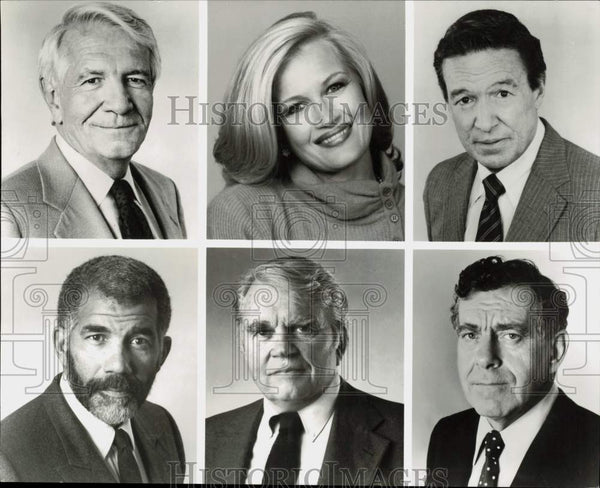 1986 Press Photo "60 Minutes" News Correspondents, CBS - hpp40341 ...