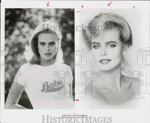 1976 Press Photo Model Margaux Hemingway - hpp41431 - Historic Images