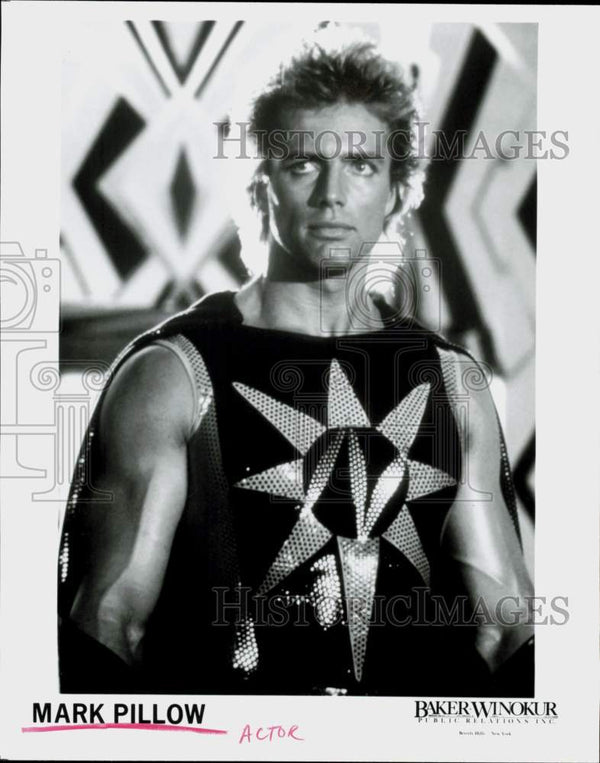 Press Photo Actor Mark Pillow - hpp42001 - Historic Images