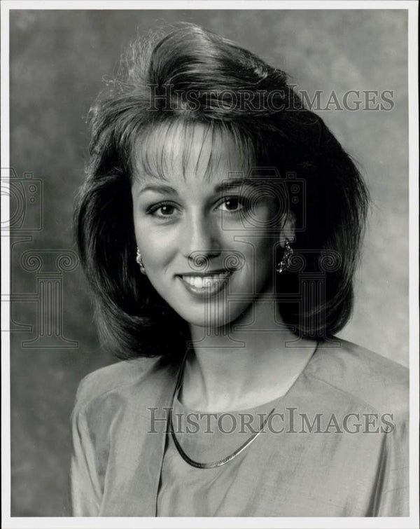 1989 Press Photo Janet Shamlian, KHOU TV, Channel 11 - hpp42004 ...