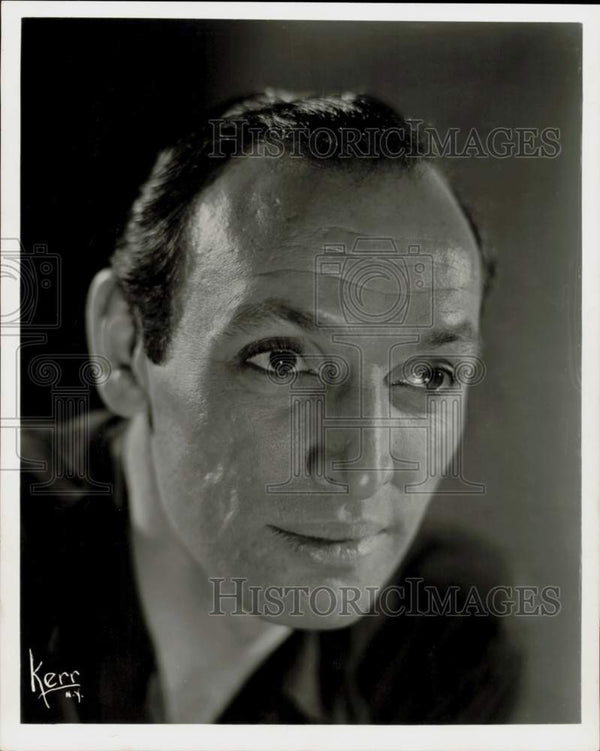 1958 Press Photo Actor Joseph Ruskin - hpp42057 - Historic Images