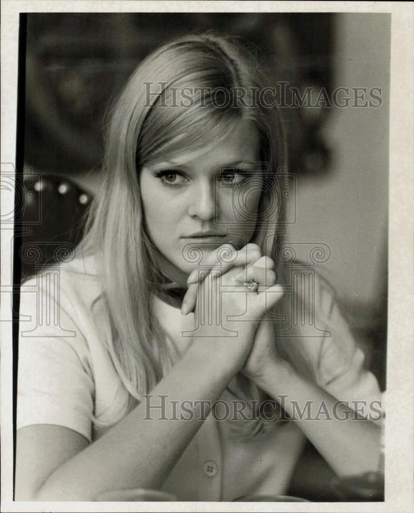 1970 Press Photo Actress-Singer Gloria Loring - hpp42182 - Historic Images
