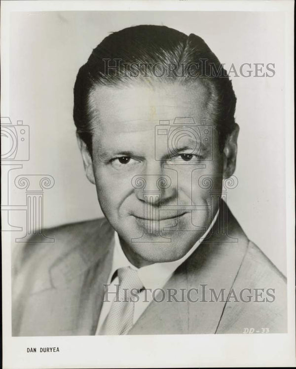 1957 Press Photo Dan Duryea, TV Actor - hpp42447 - Historic Images