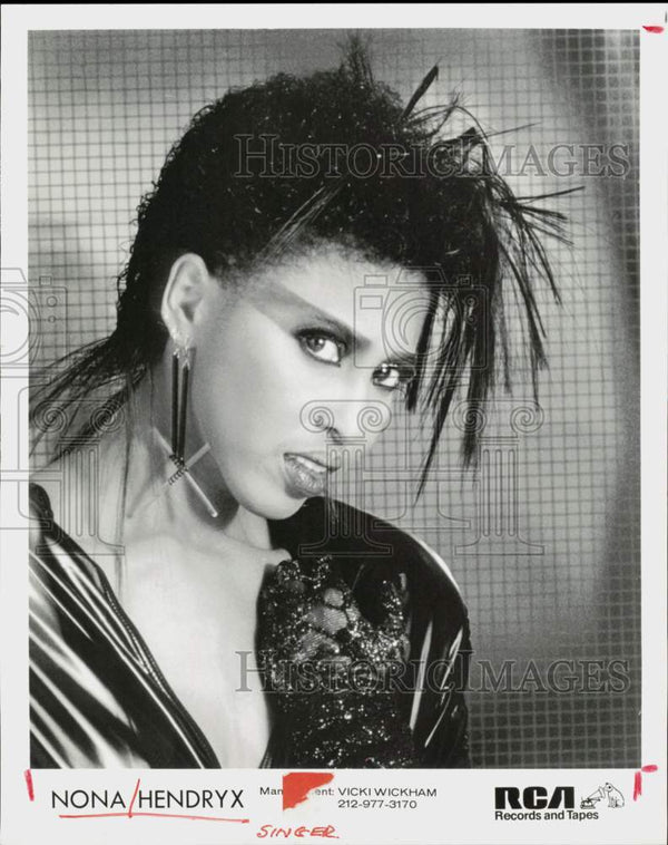 1983 Press Photo Singer Nona Hendryx - hpp42710 - Historic Images