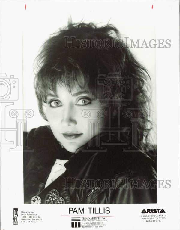 1991 Press Photo Singer Pam Tillis - hpp44899 - Historic Images